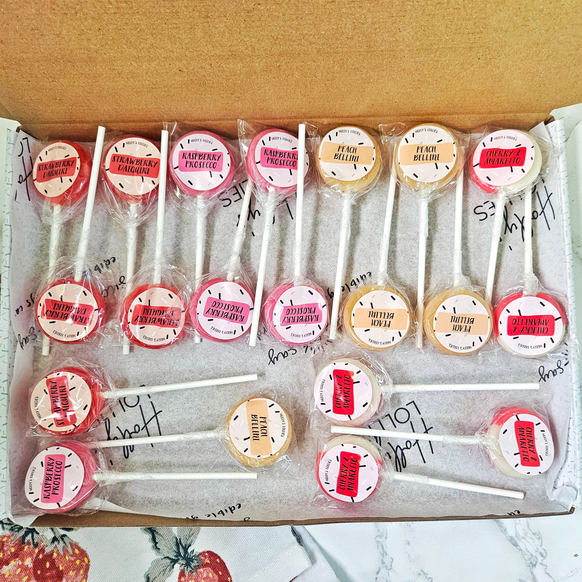 Mixed Boozy Lollipop 20 Pack – Hollyslollies